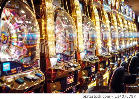 Pachinko/Slot Machines - Stock Illustration [114073797] - PIXTA