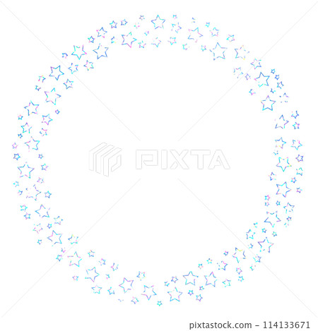 Hologram frame star circle - Stock Illustration [114133671] - PIXTA