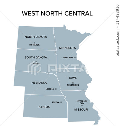 Central States Maps