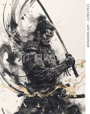 Samurai Warrior Drawings Art