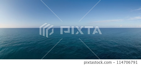Expansive Open Ocean View - Stock Illustration [114706791] - PIXTA