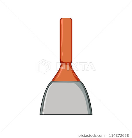 home paint scraper cartoon vector illustration - Stock Illustration ...