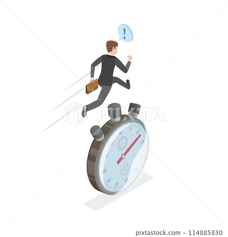 3D Isometric Flat Illustration of Quick... - Stock Illustration ...