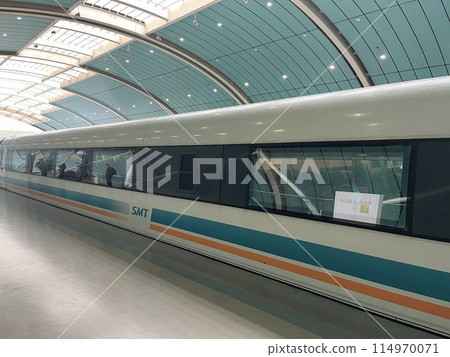 Linear motor car Shanghai China - Stock Photo [114970071] - PIXTA