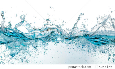 Water splash effect, transparent background - Stock Illustration ...