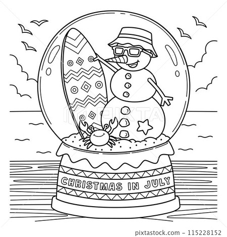 coloring chrismas pages