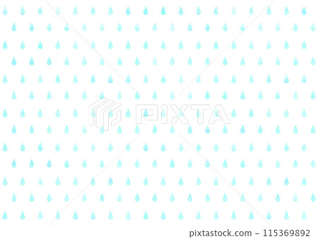 Watercolor rain pattern in blue green - Stock Illustration [115369892 ...
