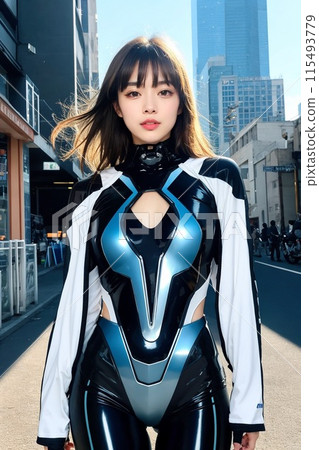 Future Girl - Stock Illustration [115493779] - PIXTA