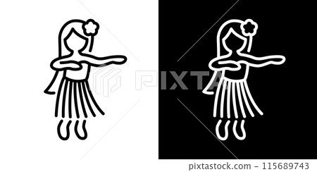 Hula Dance Symbols Dance Clipart Hawaiian Hula Dancer Clipart