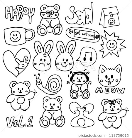 Printable Outline Of Teddy