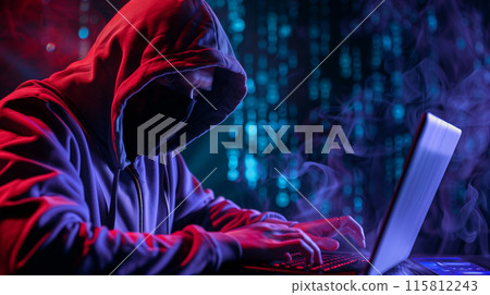 Hacker, cyber attack image - Stock Illustration [115812243] - PIXTA