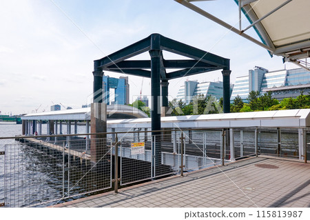 Ariake Passenger Terminal (Koto-ku, Tokyo)... - Stock Photo [115813987 ...
