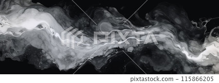 Abstract Marble Ink Texture Flowing In Water...-插圖素材 [115866205] - PIXTA圖庫