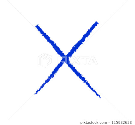 Simple hand-drawn illustration of a cross - Stock Illustration ...