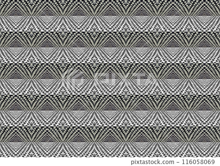 Monotone three-dimensional diamond pattern - Stock Illustration ...