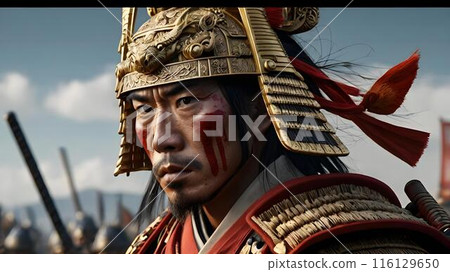 Japanese Samurai/Warlords - Stock Illustration [116129650] - PIXTA
