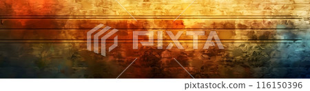Stylistic banner background in ancient design,... - Stock Illustration ...
