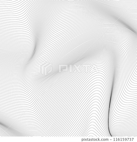 Futuristic wavy grid. Mesh warp texture.... - Stock Illustration ...