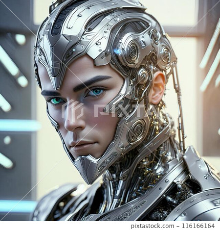 Mechanic Humanoid - Stock Illustration [116166164] - PIXTA