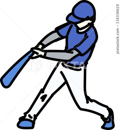 Batter form illustration - Stock Illustration [116336629] - PIXTA