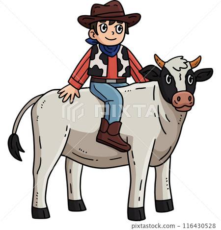 Cattle Rancher Cartoon