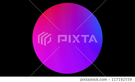 Multicolored flat sphere - Stock Illustration [117192559] - PIXTA