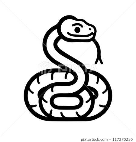 anaconda icon or modern line symbol. Vector...-插圖素材 [117270230] - PIXTA圖庫
