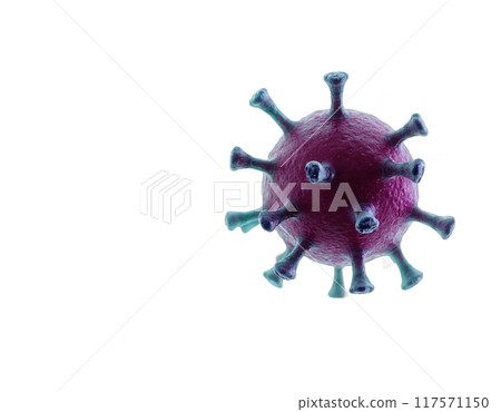 spherical spiral virus on the alpha isolated... - Stock Illustration ...