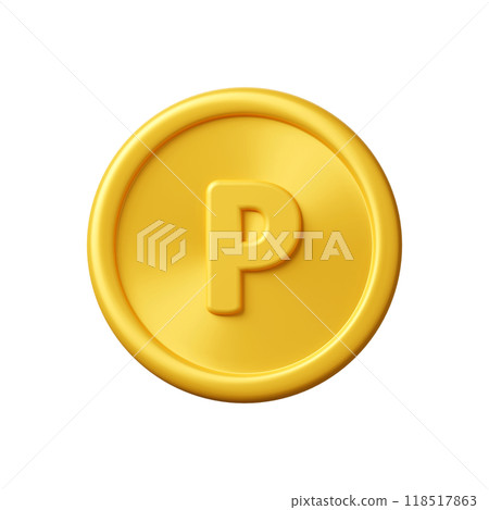 point, coin, medal - Stock Illustration [118517863] - PIXTA
