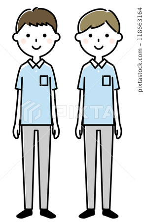 Care staff helper - Stock Illustration [118663164] - PIXTA