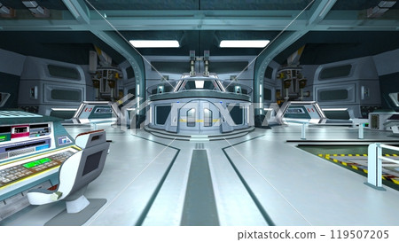 Scenery inside the spacecraft - Stock Illustration [119507205] - PIXTA