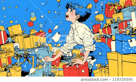 Bargain sale/gift image - Stock Illustration [119720395] - PIXTA