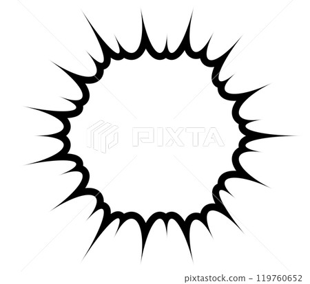 American comic style spikes, surprised comic... - Stock Illustration ...