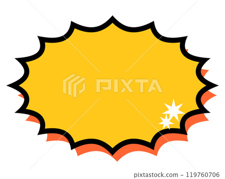American comic style spikes, surprised comic... - Stock Illustration ...