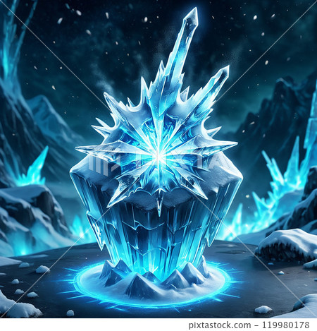Ice magic icon - Stock Illustration [119980178] - PIXTA