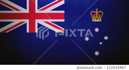 Flag of Victoria on a paper - Stock Illustration [122019467] - PIXTA
