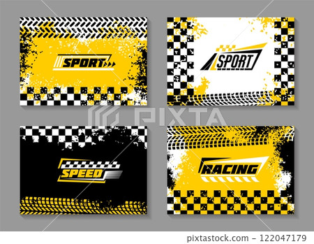 Race car track. Sport racing poster design.... - Stock Illustration ...