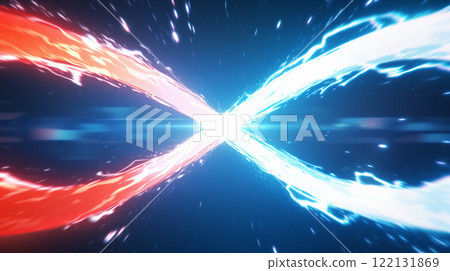 " Relative Red and Blue Energy Backgrounds." - Stock Illustration ...