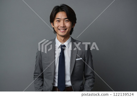 AI-generated image of a laid-back office worker - Stock Illustration ...