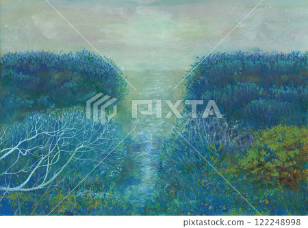 A quiet morning - Stock Illustration [122248998] - PIXTA