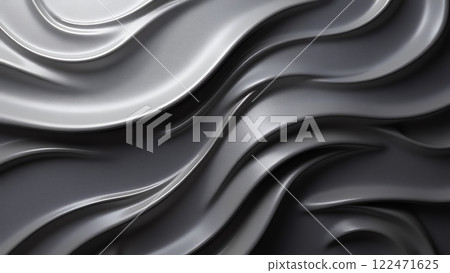 Abstract grayscale texture - Stock Illustration [122471625] - PIXTA