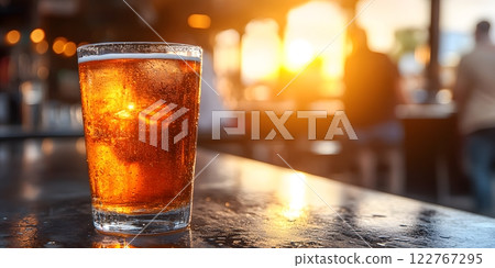 Cocktails are popular drinks at parties and... - Stock Illustration ...