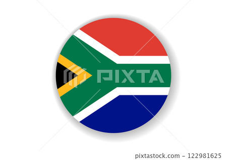 Flag of Republic of South Africa. RSA national... - Stock Illustration ...