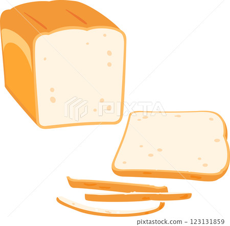Cut off bread crust - Stock Illustration [123131859] - PIXTA
