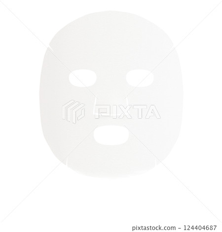A sheet mask dripping with beauty serum. - Stock Illustration ...