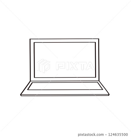 Personal computer illustration - Stock Illustration [124635500] - PIXTA