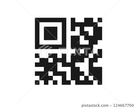Micro QR code illustration - Stock Illustration [124667700] - PIXTA