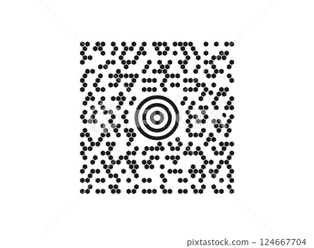 Maxicode illustration - Stock Illustration [124667704] - PIXTA