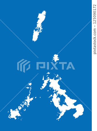 Nagasaki ken map - Stock Illustration [125090172] - PIXTA
