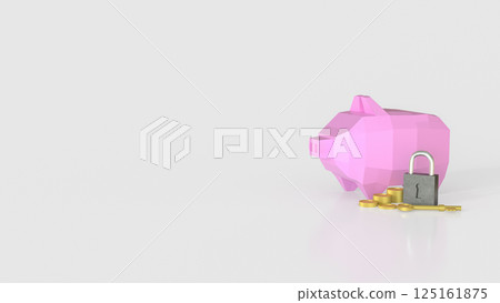 The Master key and Piggy Bank for earn or... - Stock Illustration ...